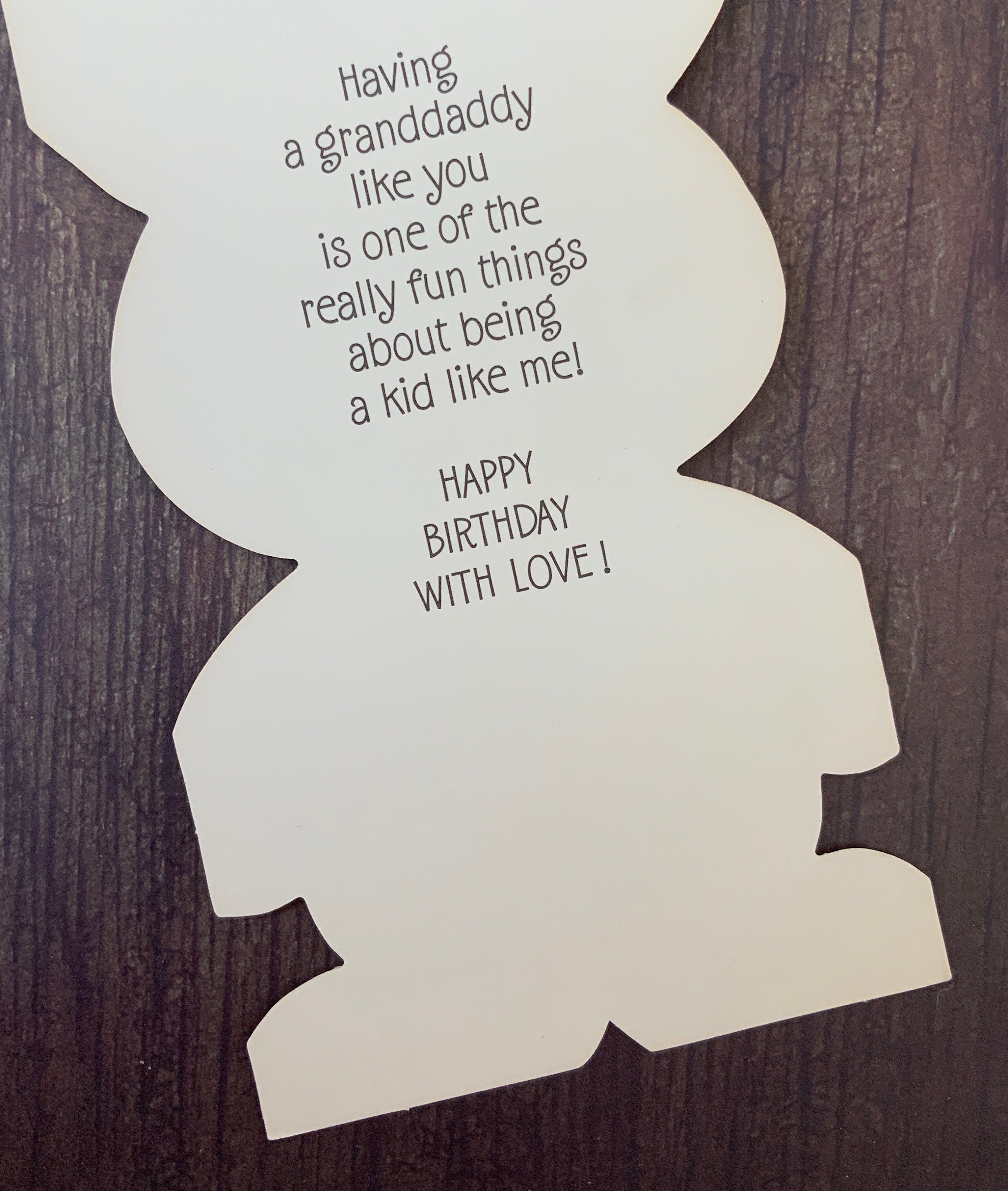 Mid Century Granddaddy Grandpa Kitschy Unsigned Card 1960s Easter Card ...