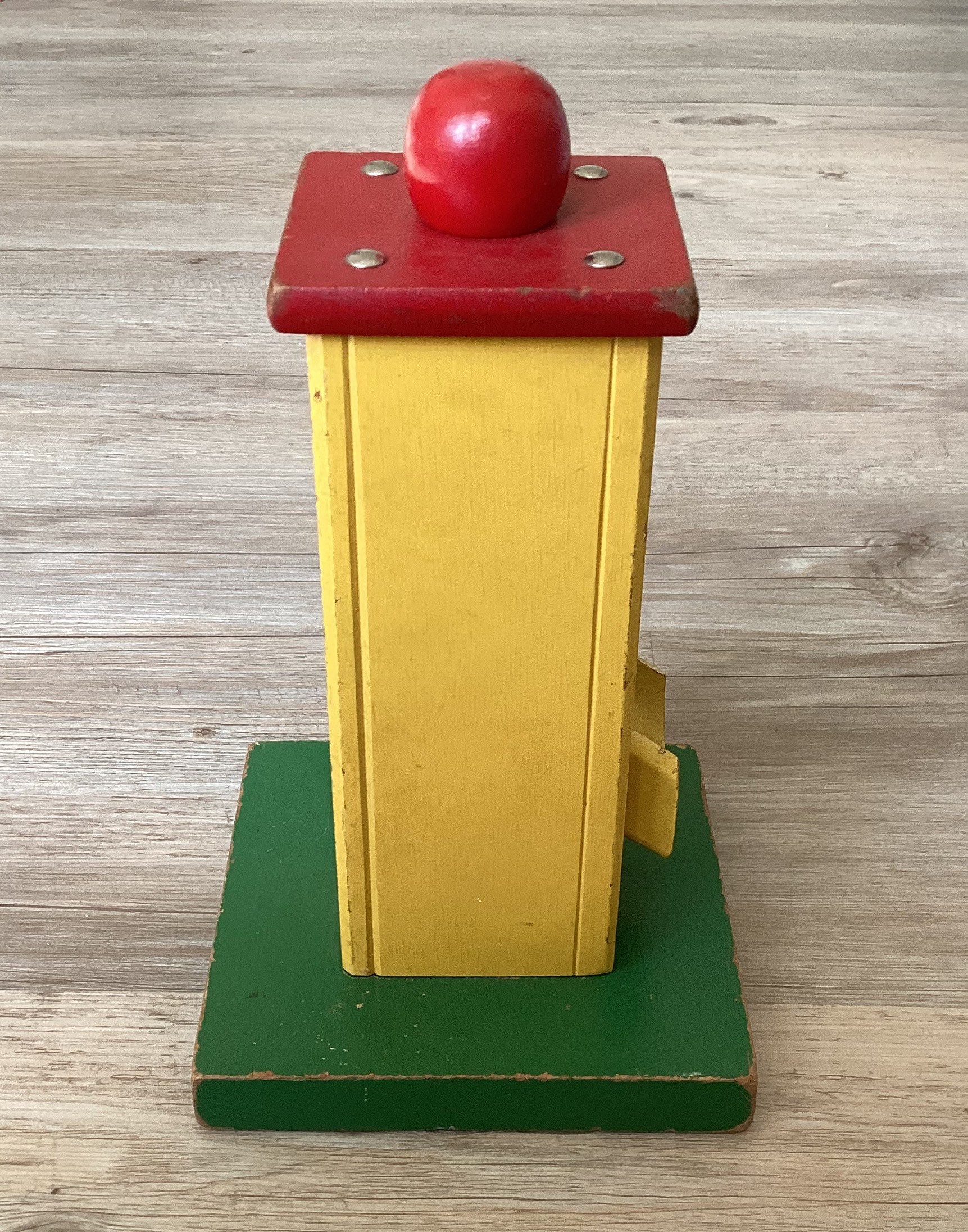 Vintage Playskool Toy Pump A Ball Water Pump Wooden Toy | Etsy