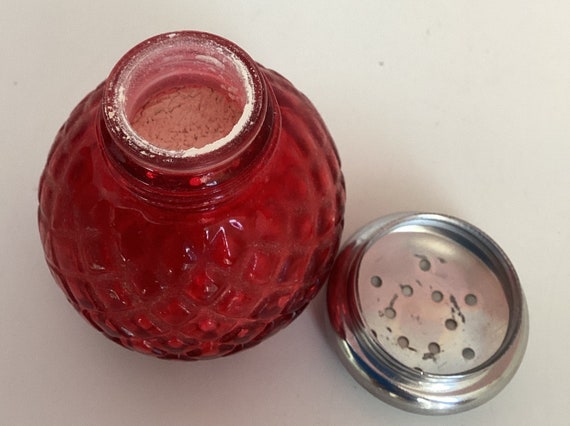 Vintage Avon Powder Bottle, FULL BOTTLE, Charisma, Re… - Gem
