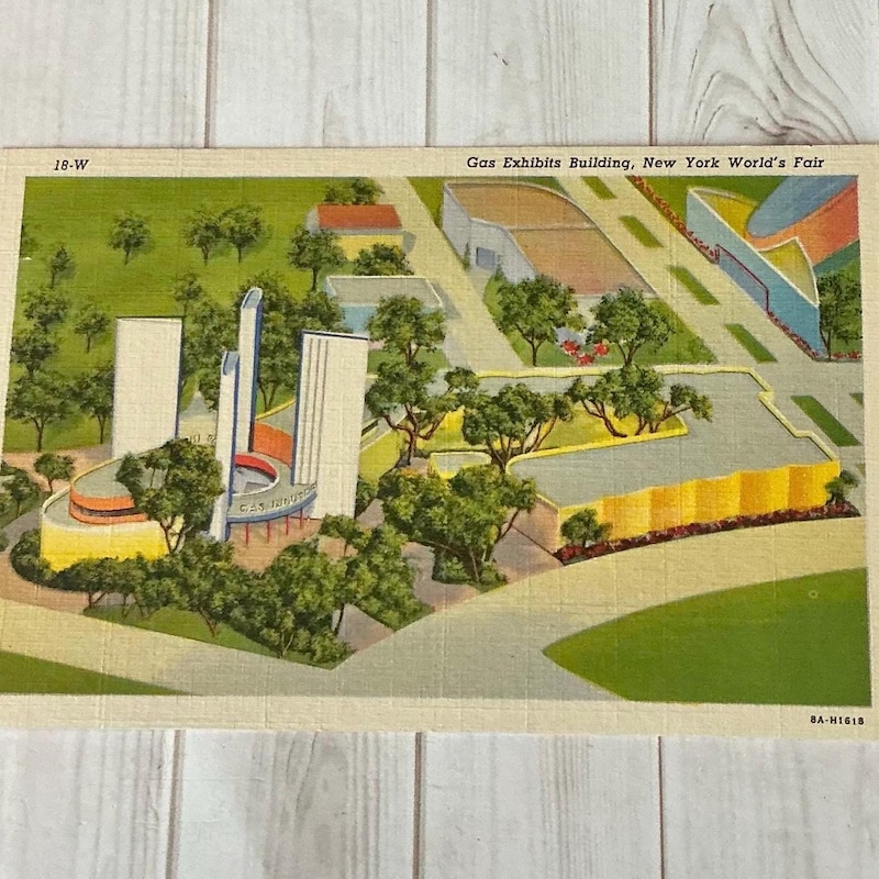 Worlds Fair Postcard - Etsy