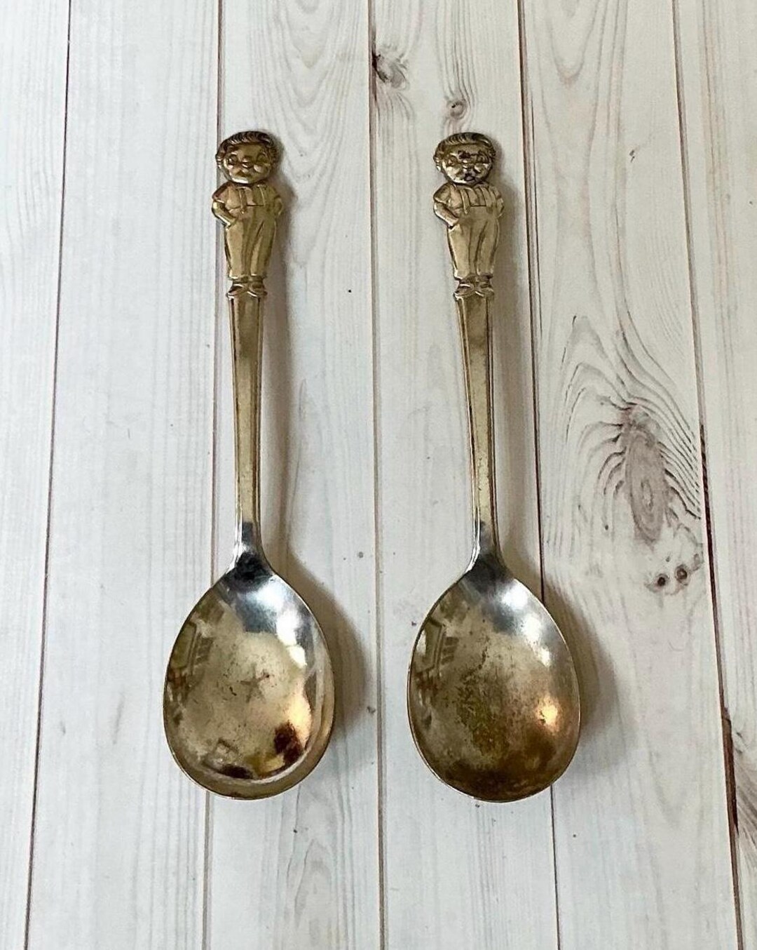 Vintage Campbells Soup Kid Spoons, Silverplate, International Silver ...