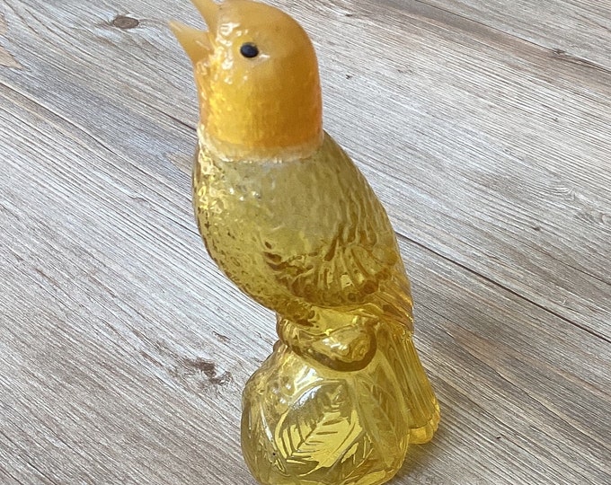 Vintage Avon Perfume Bottle, Yellow Canary, Sculpted, Charisma Cologne ...