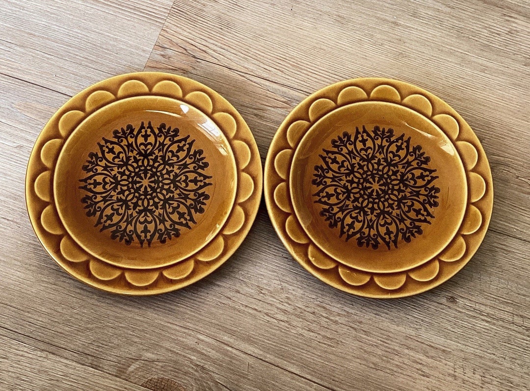 Vintage Coventry Castilian Plates, Bread and Butter, Homer Laughlin ...
