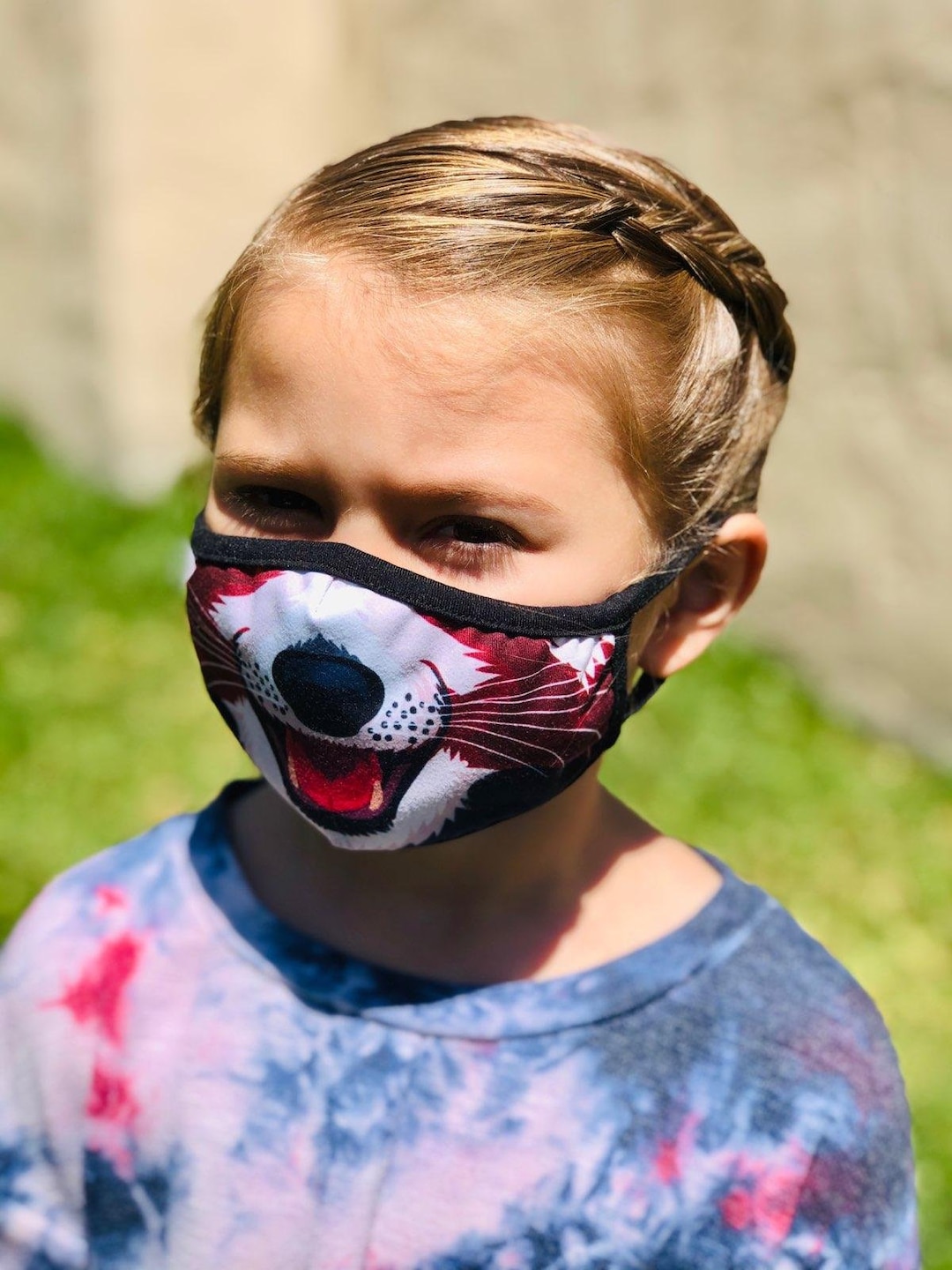 Red Panda Face Mask - Etsy