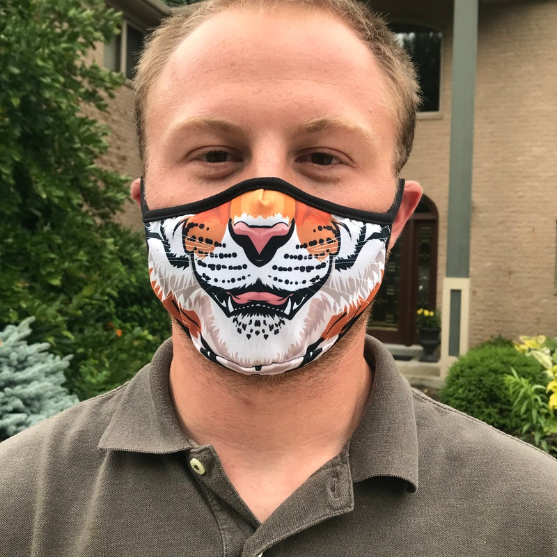 Tiger Therian Mask - Etsy