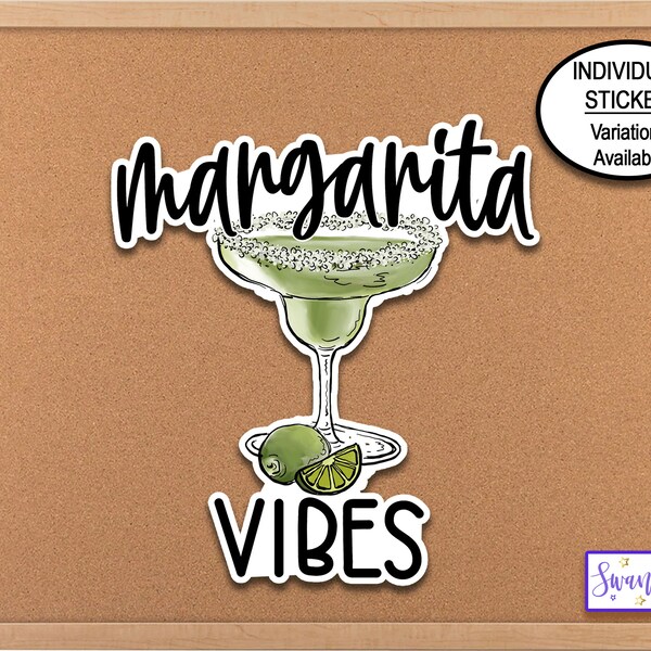 Margarita Stickers - Etsy