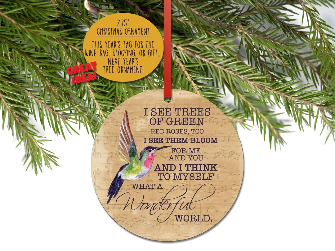 Christmas Ornaments, Thanksgiving Gifts, Holiday Gift Tags, Hummingbird ...