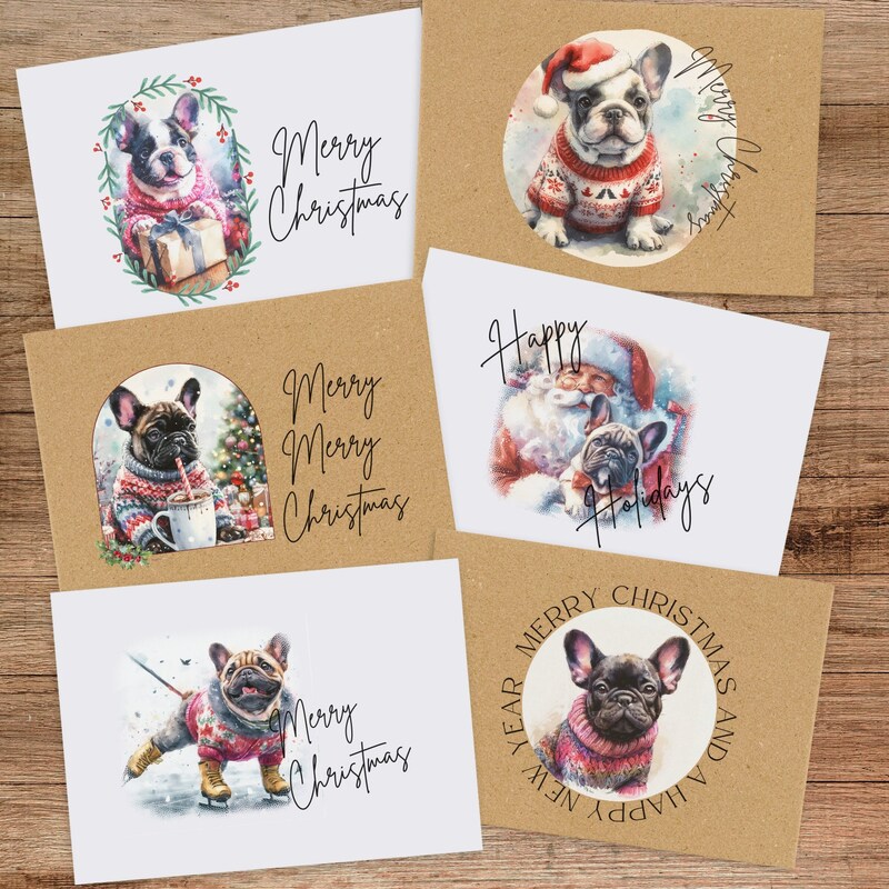 French Bulldog Card - Etsy
