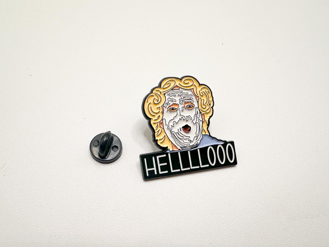Mrs. Doubtfire Hello Enamel Pin - Etsy