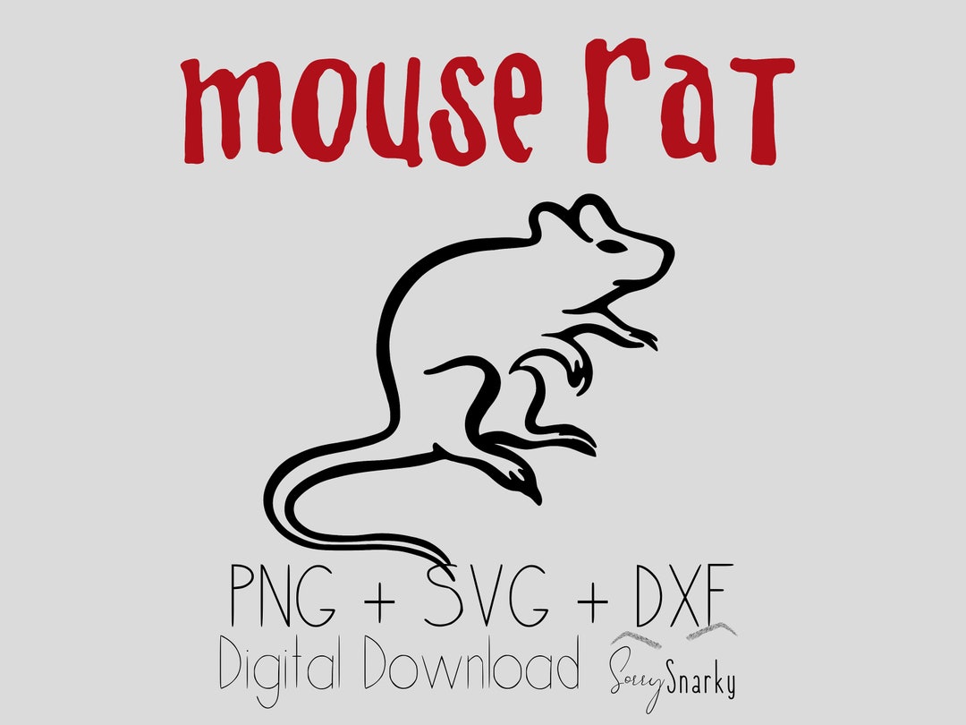 Mouse Rat Logo Digital Download - Etsy