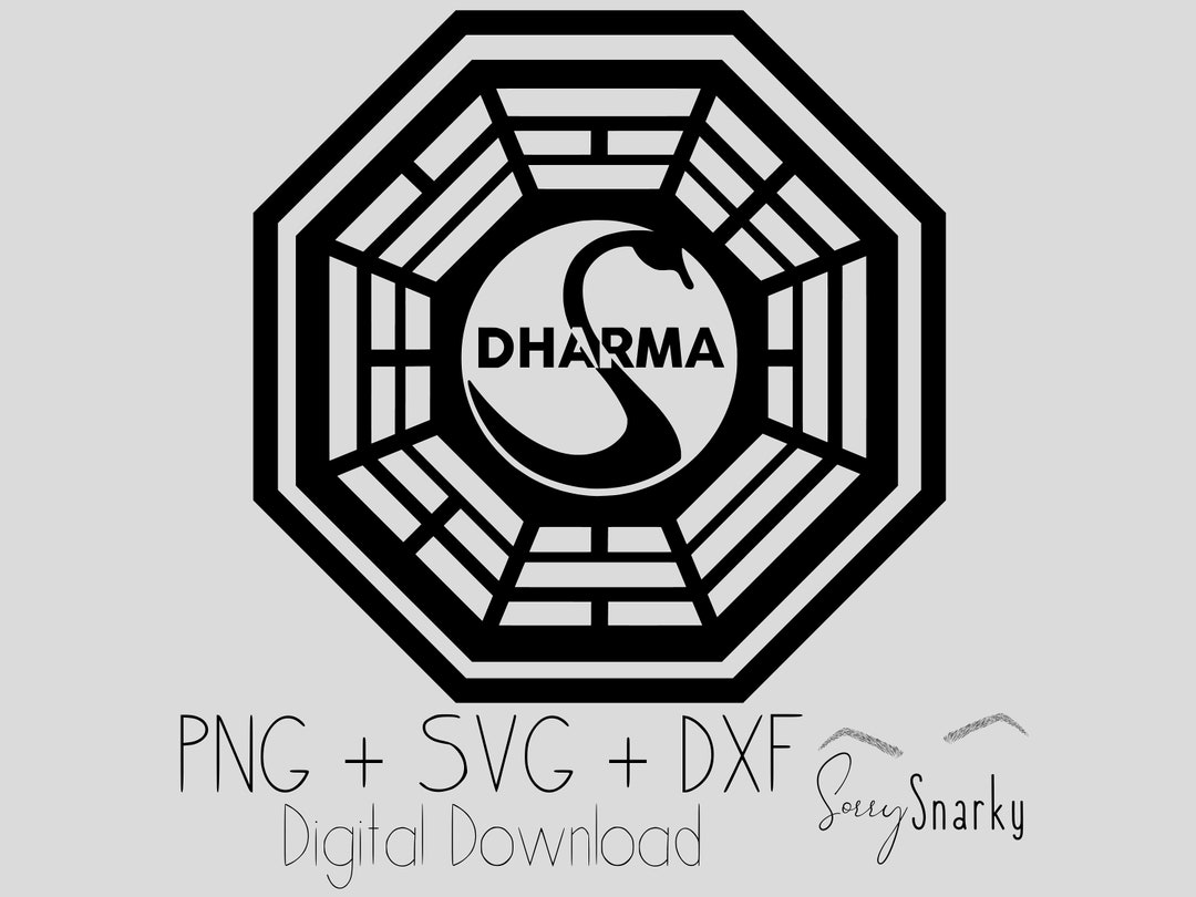 Dharma Initiative Lost Digital Download PNG SVG DXF - Etsy