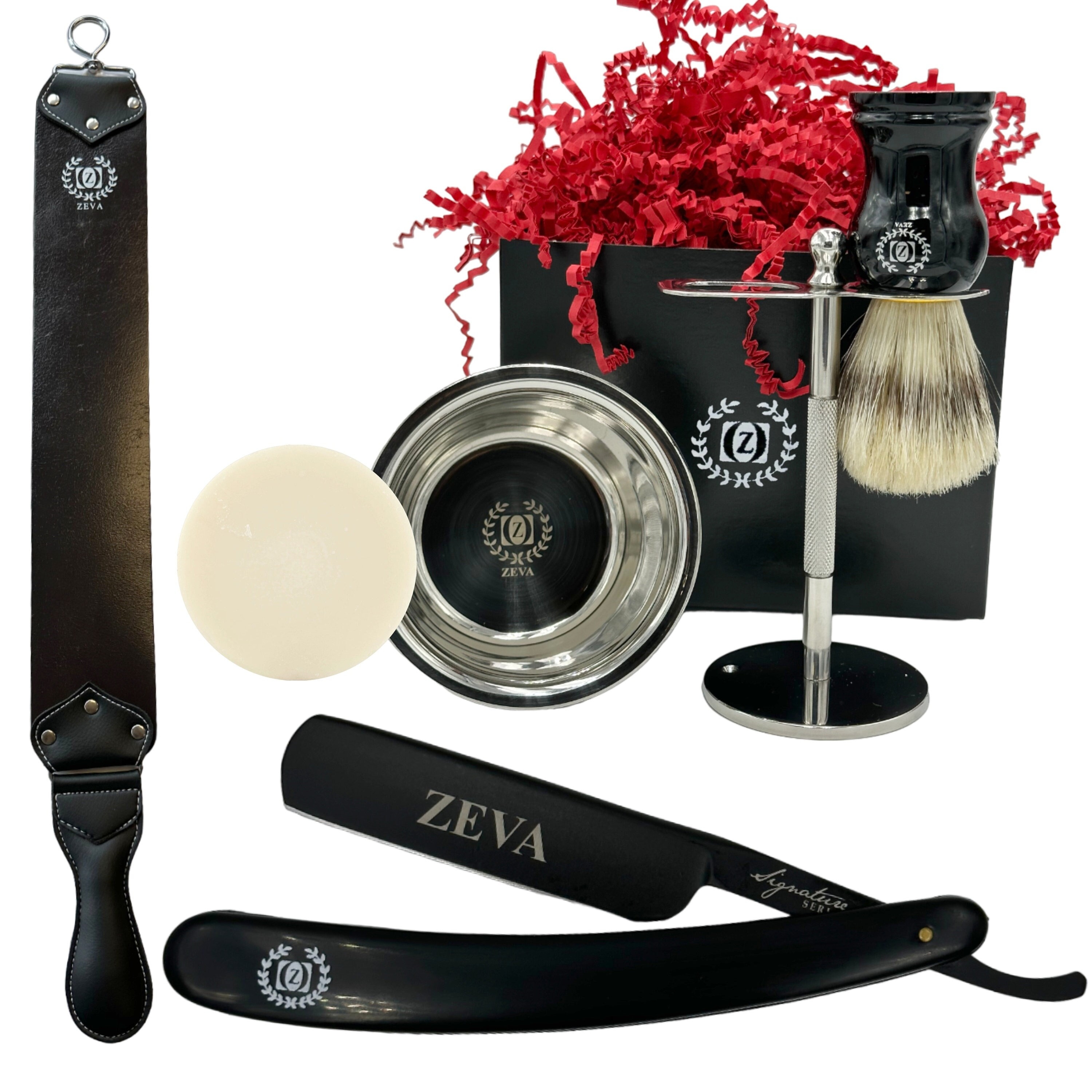 Classic Straight Razor - Premium Stainless Steel Blade for a Smooth ...