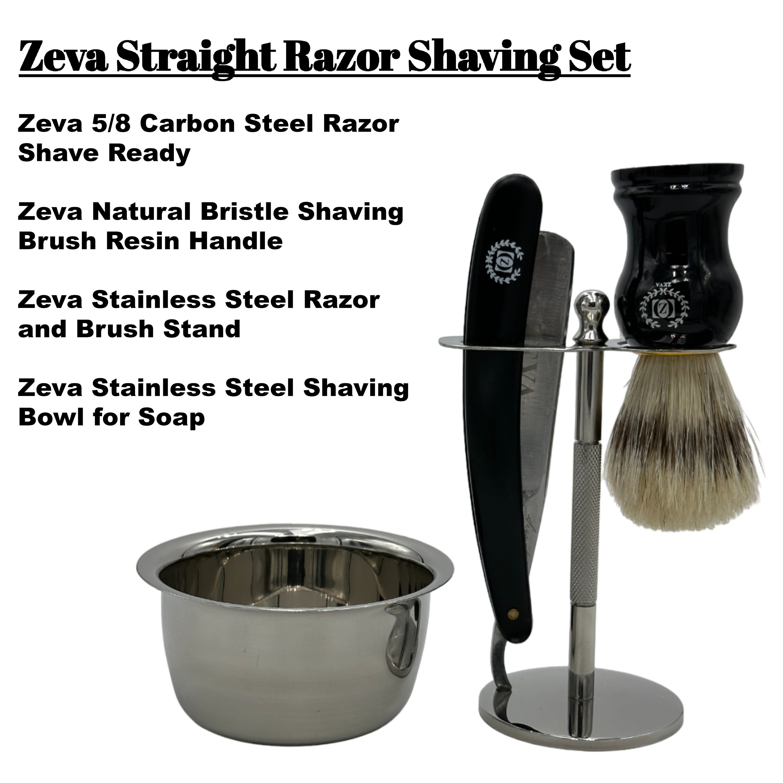 Beginner Straight Razor for the Perfect Shave - Professional Stainless ...