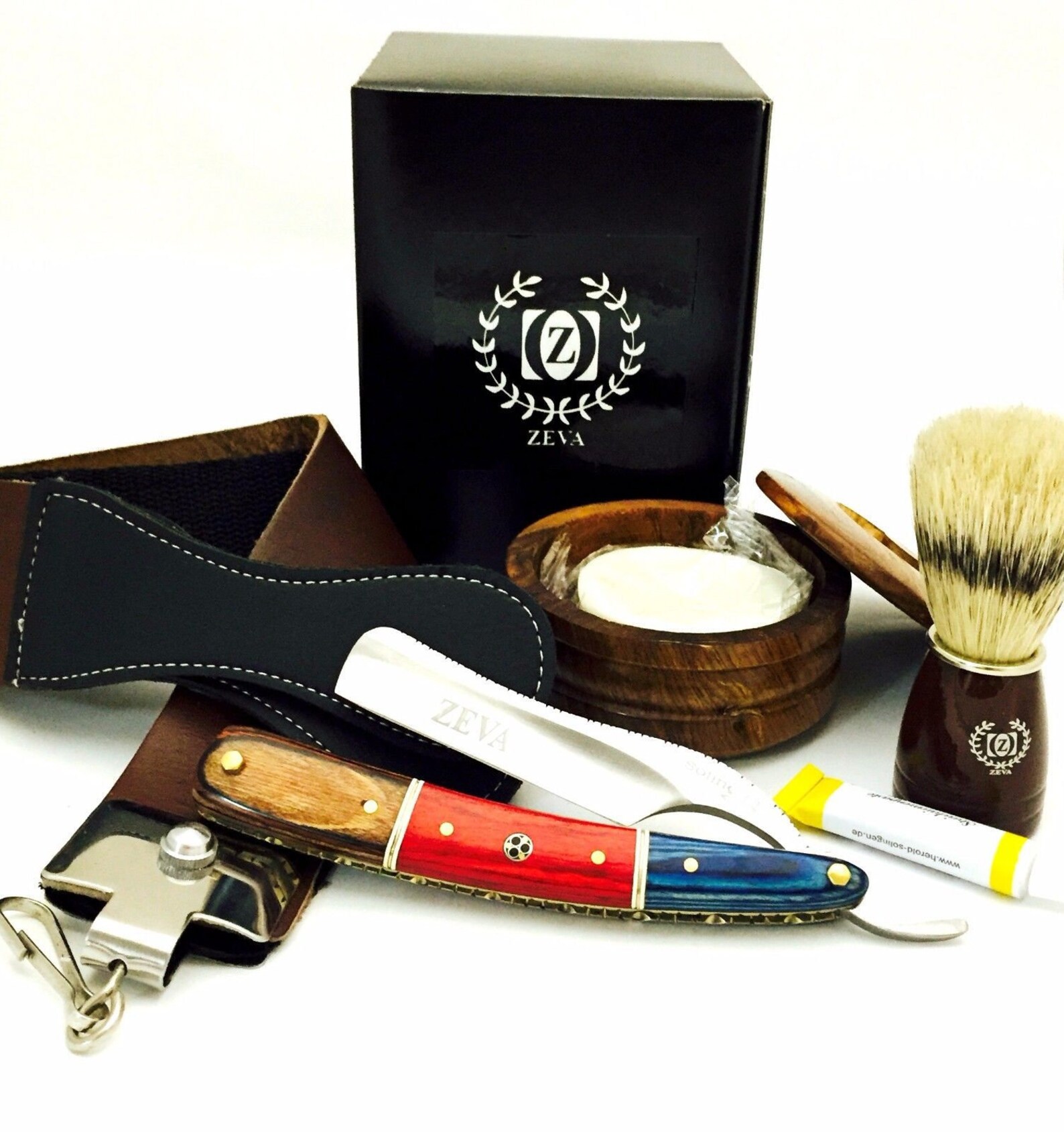 Cut Throat Men's Straight Edge Razor Shaving Gift Set - Etsy