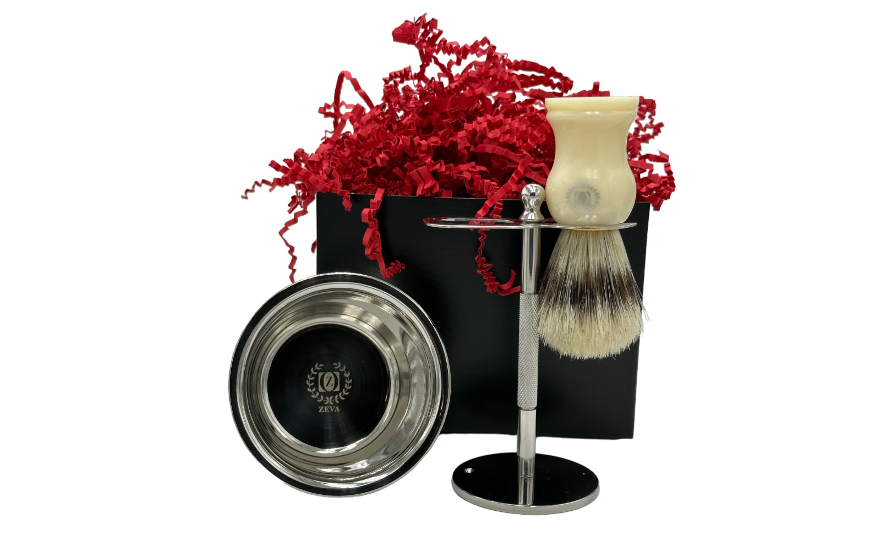 Shaving Kit for Men Wet Shave - Safety Razor With 10 Blade, Badger ...