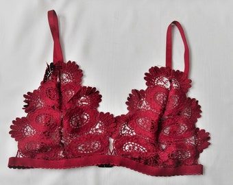 Peekaboo bra | Etsy