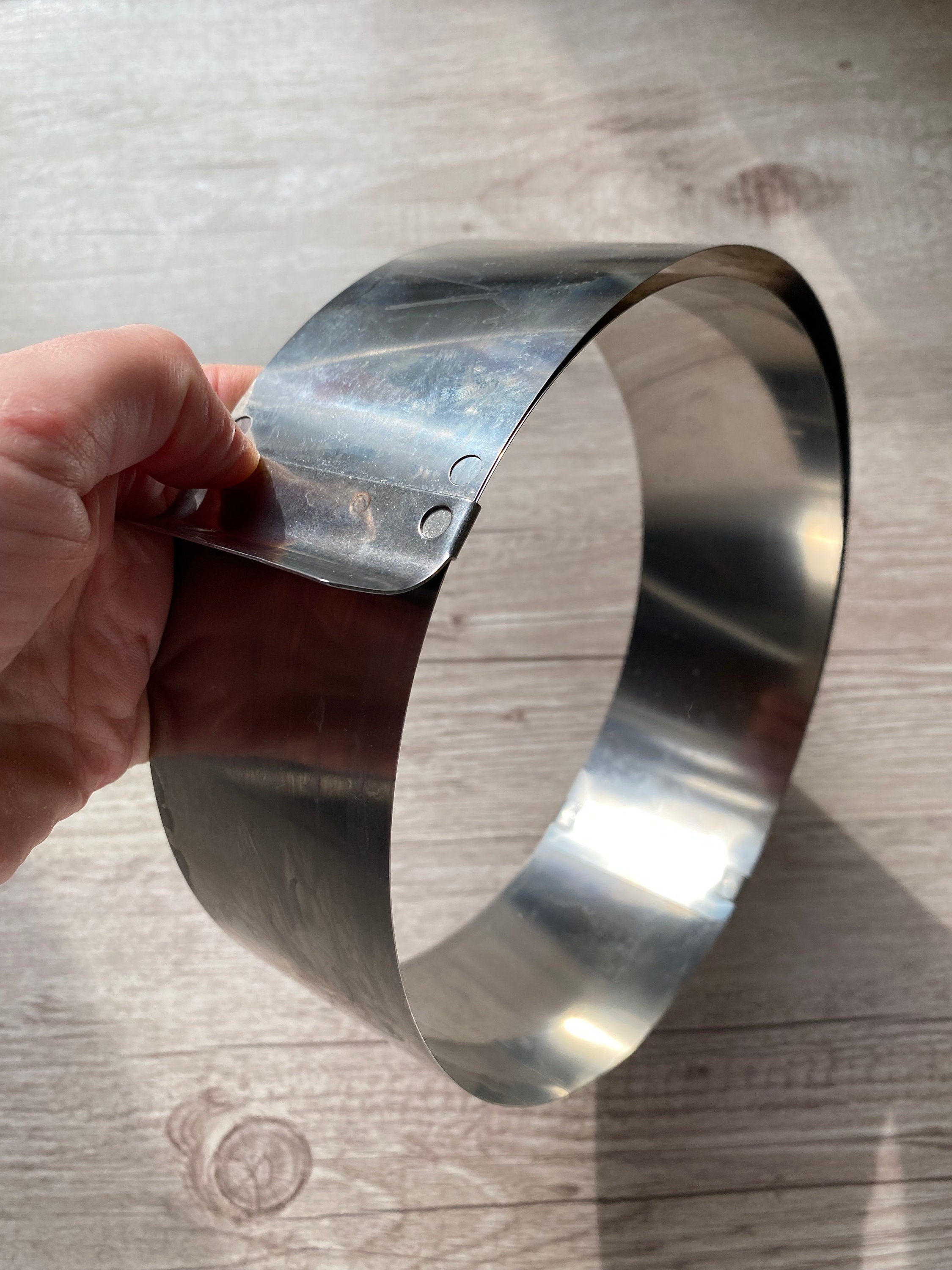 Vintage Kaiser Backform Cake Ring: Adjustable Stainless Steel Mold (16. ...