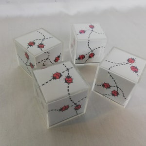 Vintage Ladybird WALC UP and Try Your Luck Puzzle Game 1980s Cube ...