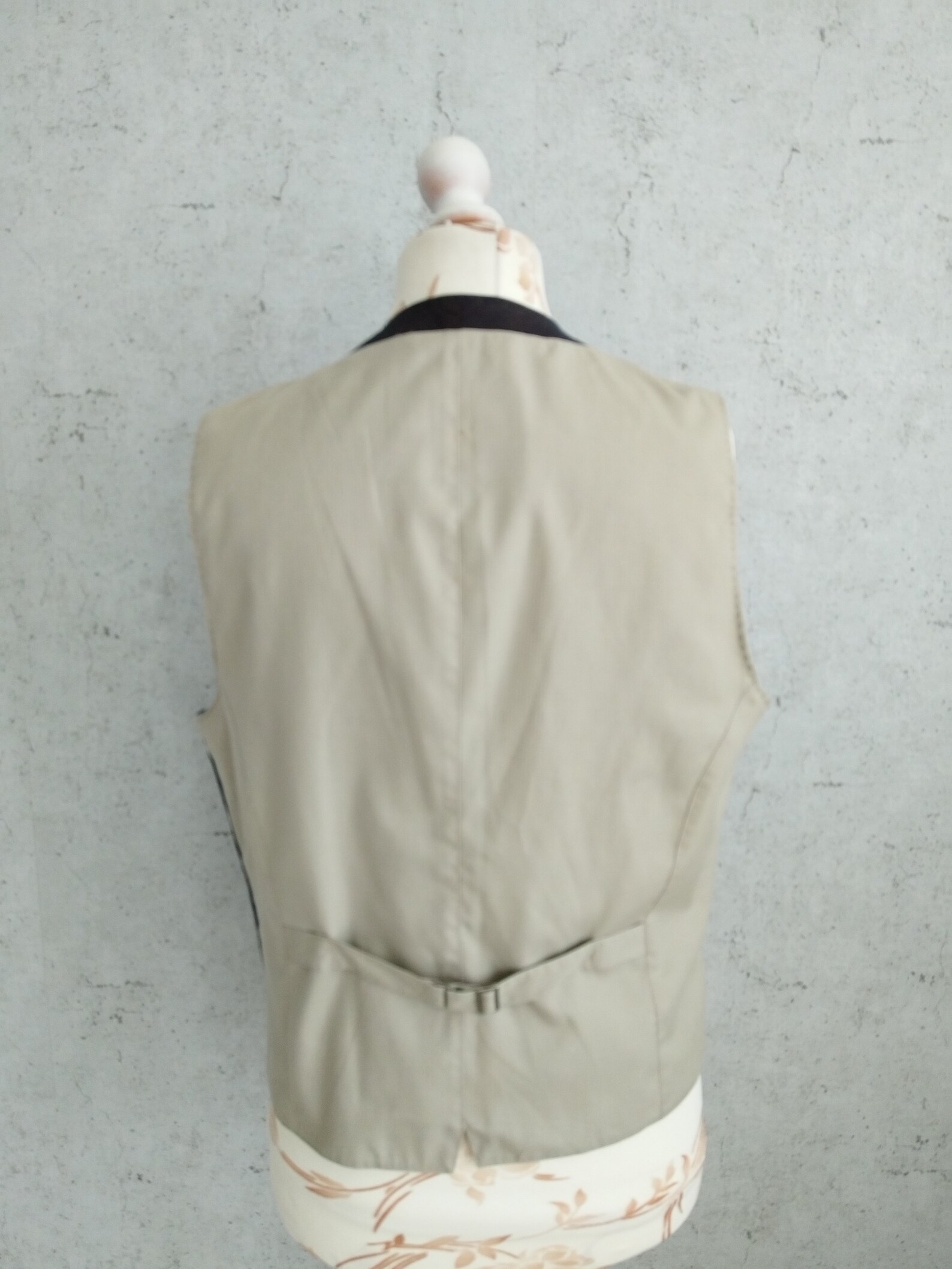 Vintage Bugatti Vest: Dark Linen Blend Waistcoat, Size Large - Etsy
