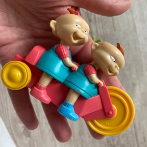 Vintage Rugrats Toy Phil and Lil Tricycle 1998 Toys Fun Collectible Toy ...