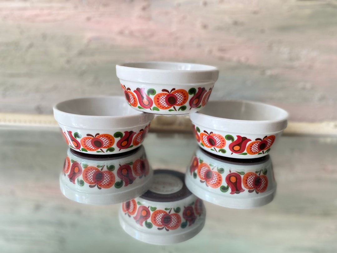 Vintage Ceramic Cookware Set by Freiberg Cordo Flam Retro Baking Dish ...