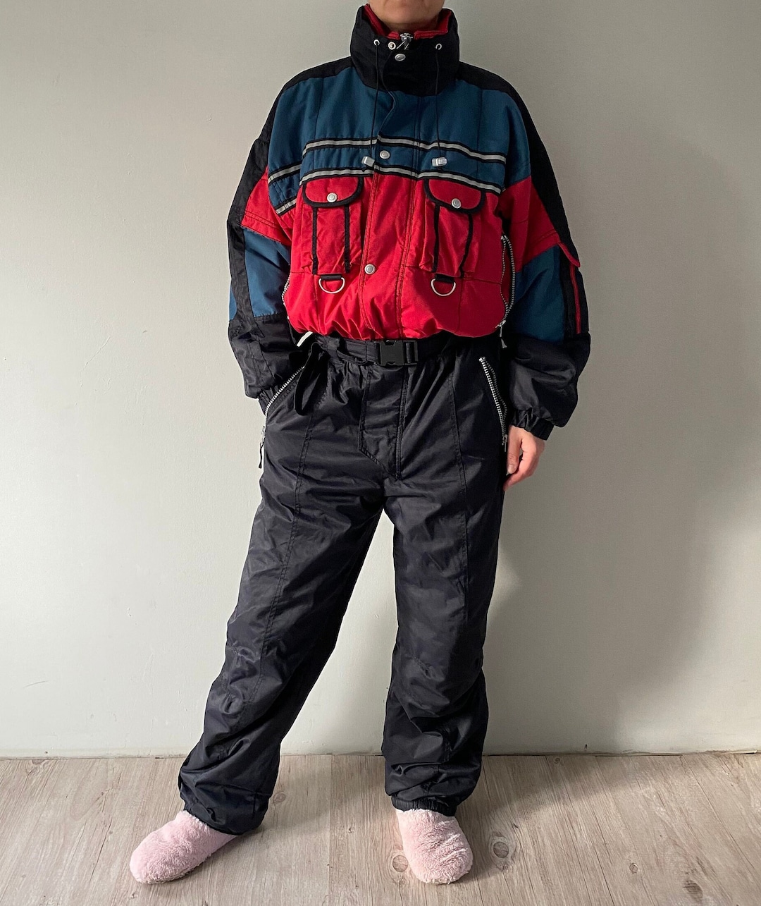 Vintage One Piece Ski Suit Mens Killtec Ski Wear Snowboard Overall Size ...