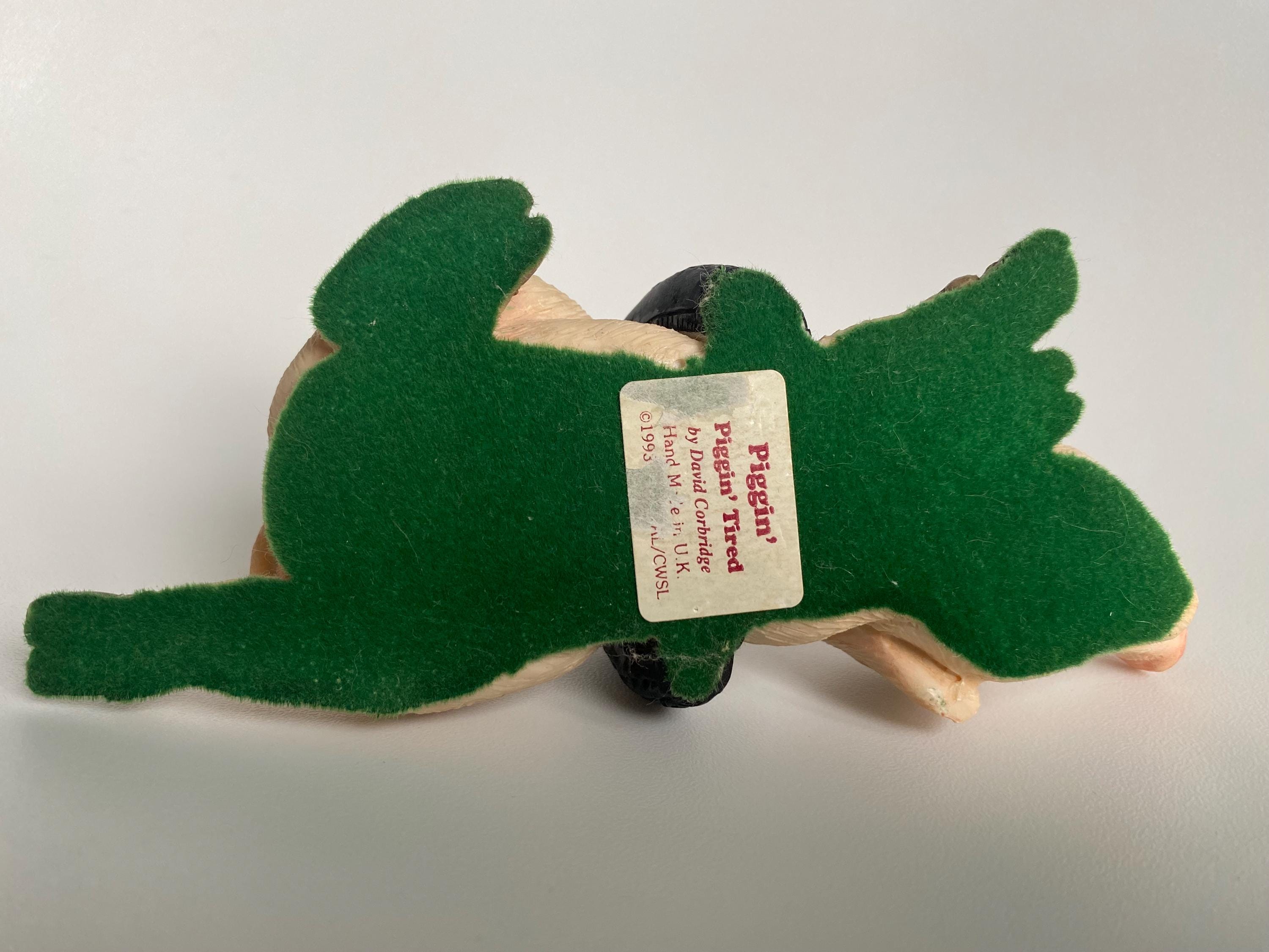 Vintage Piggin' Tired Figurine: David Corbridge Ornament, 1993 UK - Etsy