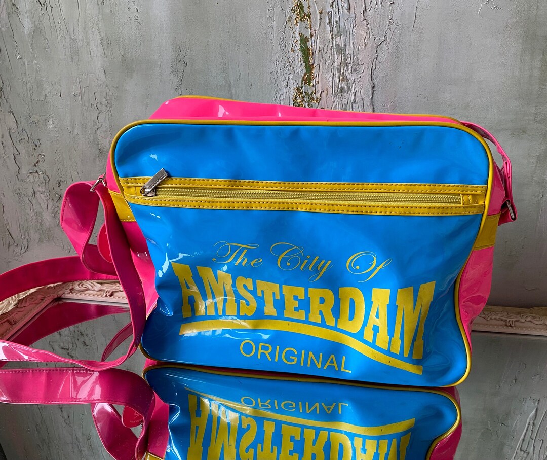 Retro Messenger Bag Robin Ruth City of Amsterdam Original Messenger Bag ...