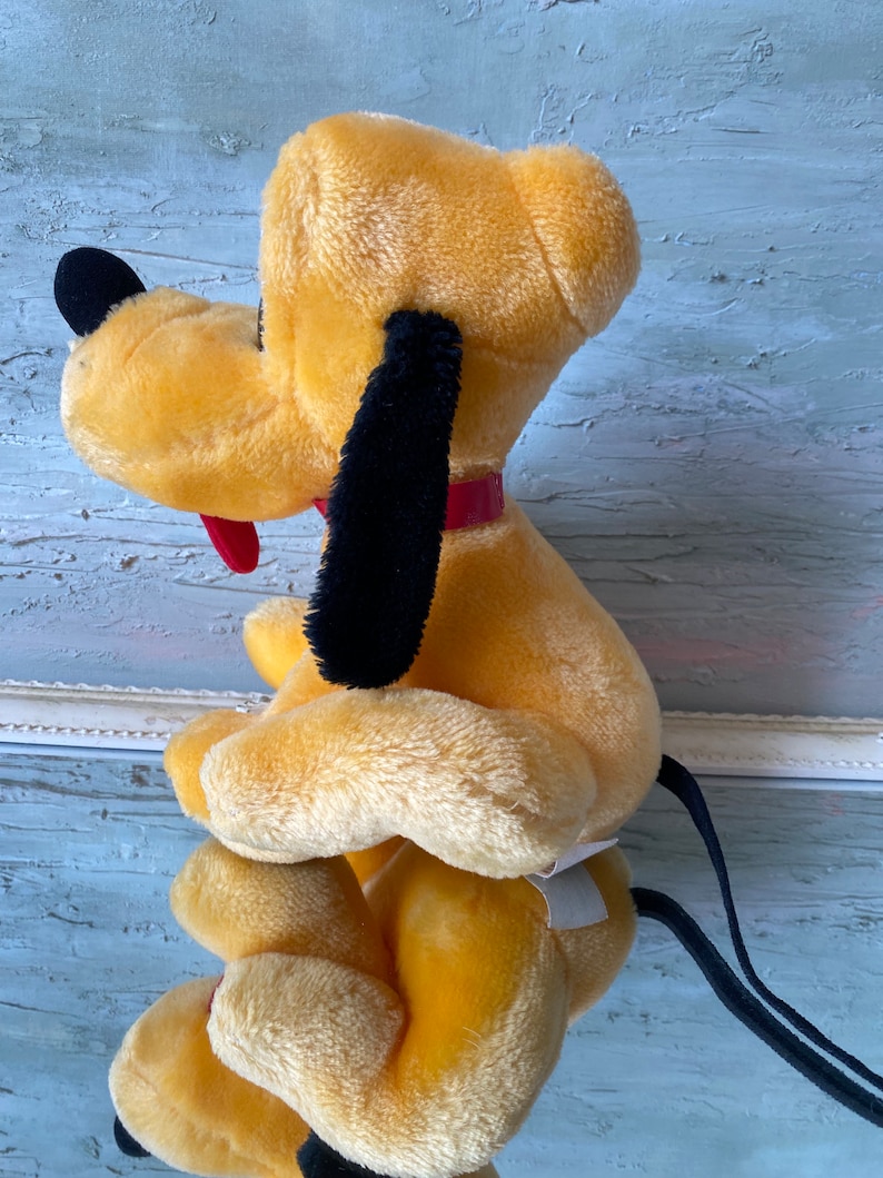 Vintage Disneyland Pluto Plush Toy, Classic Disney Dog (10 Inch) - Etsy