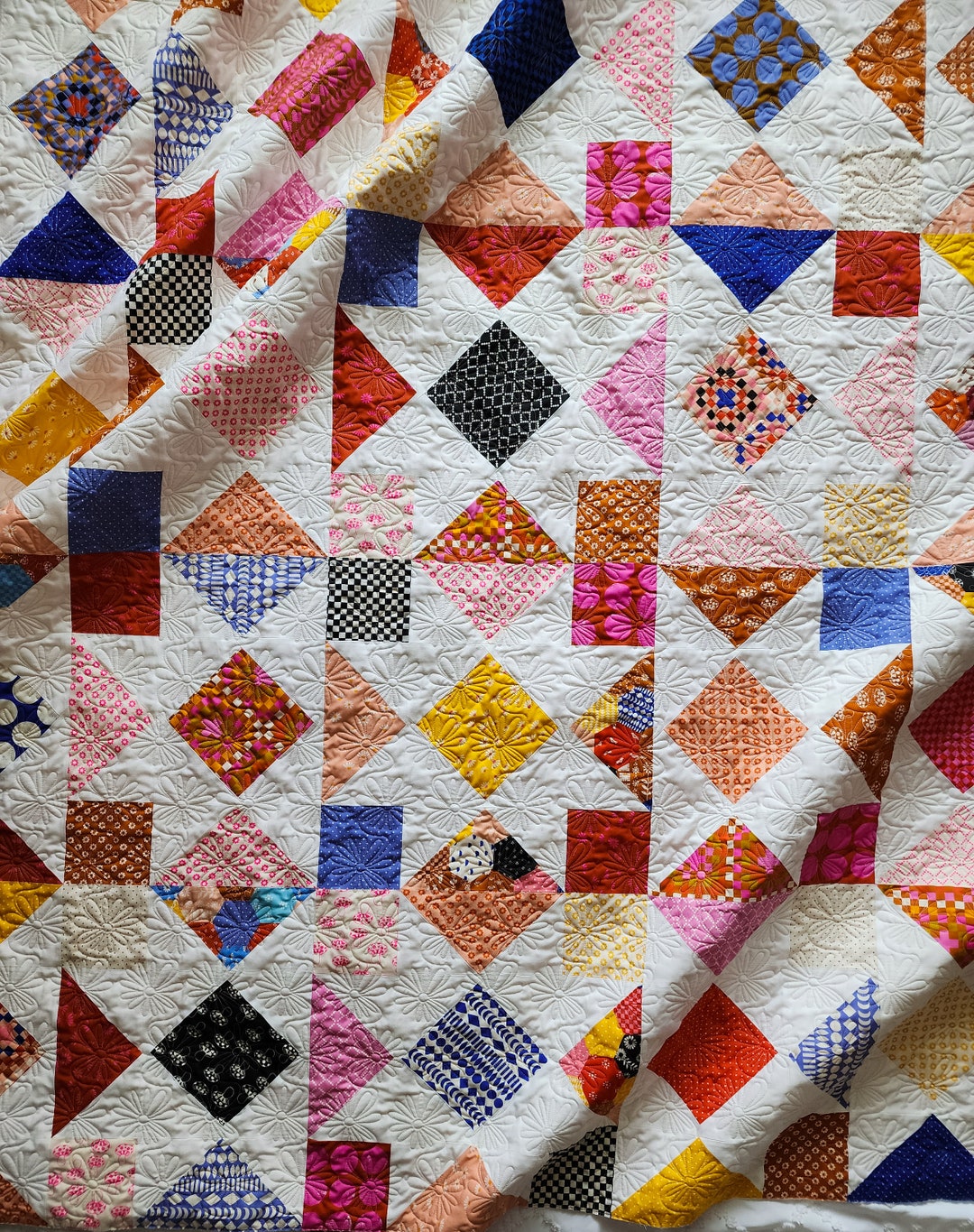 Starling Quilt Kit by Suzy Quilts/throw SIZE - Etsy