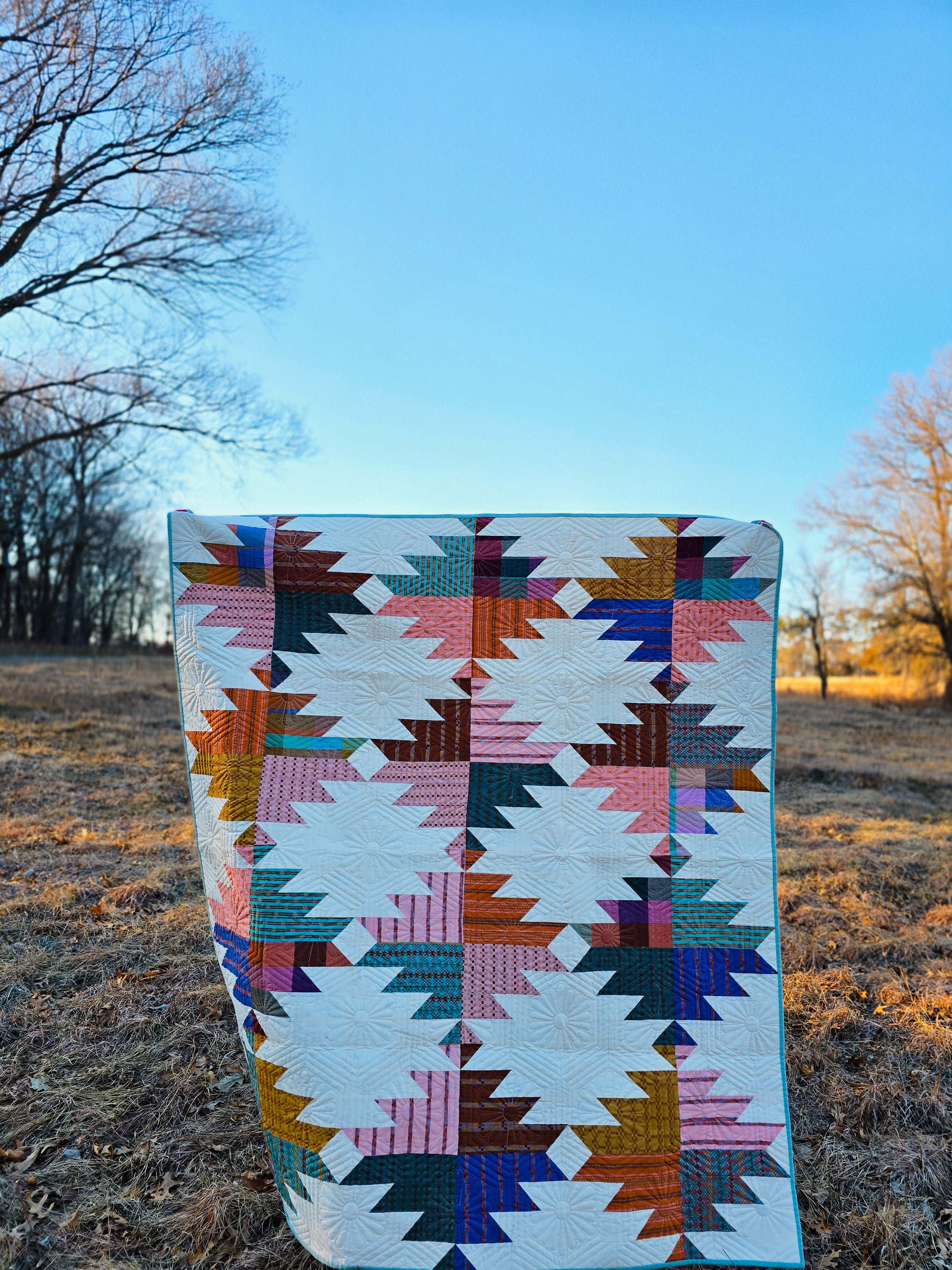 PDF Pattern - Spring Hill Quilt by Thai Charm Llc/instant Download ...