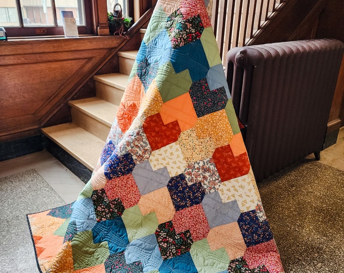 Sweetheart Medley Quilt Kit - Throw Size/pattern by Sweet Potato Quilts ...