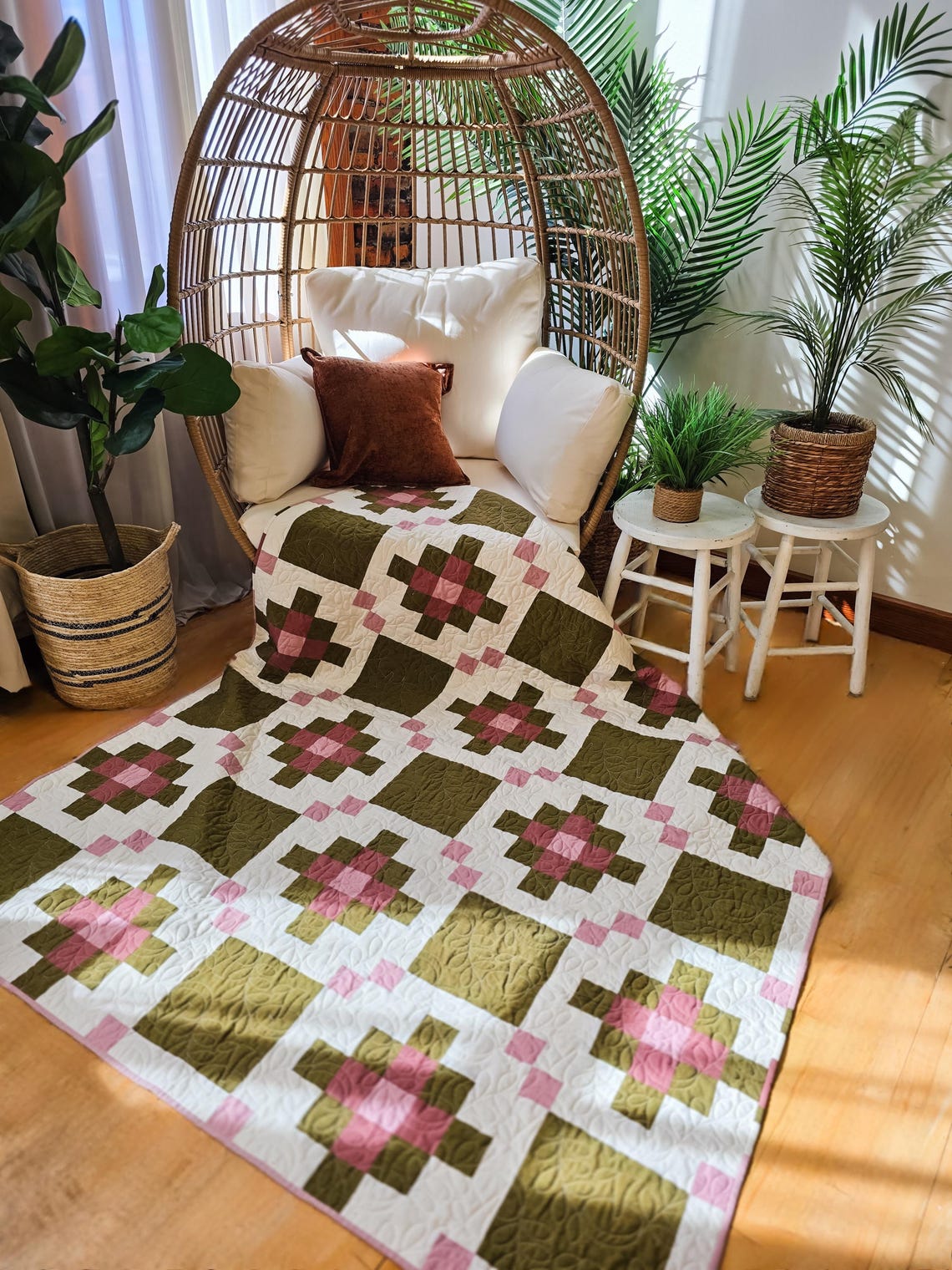 PDF Pattern - Meadow Patch Quilt by Thai Charm Llc/instant Download ...