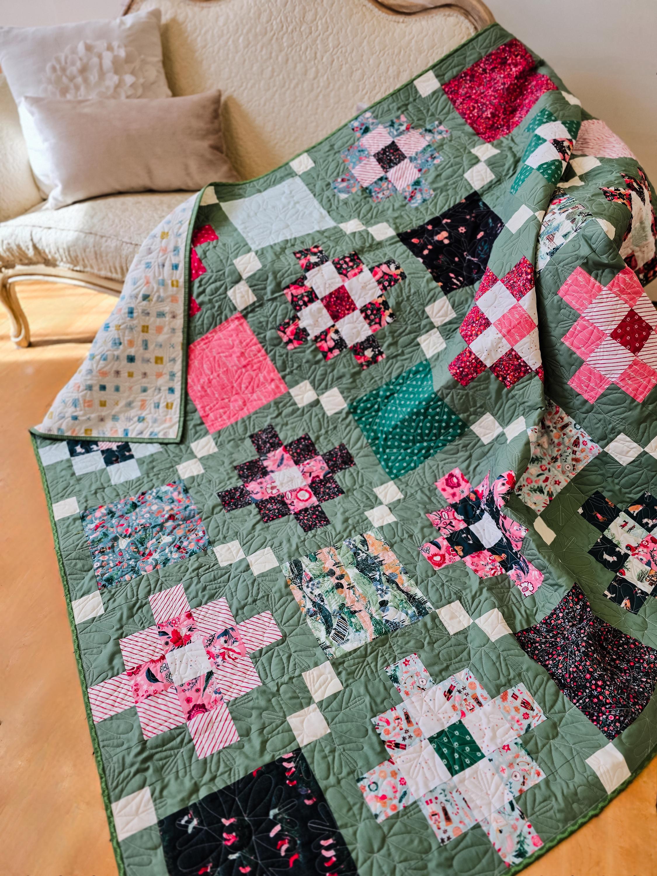 PDF Pattern - Meadow Patch Quilt by Thai Charm Llc/instant Download ...