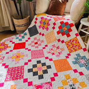 PDF Pattern - Meadow Patch Quilt by Thai Charm Llc/instant Download ...