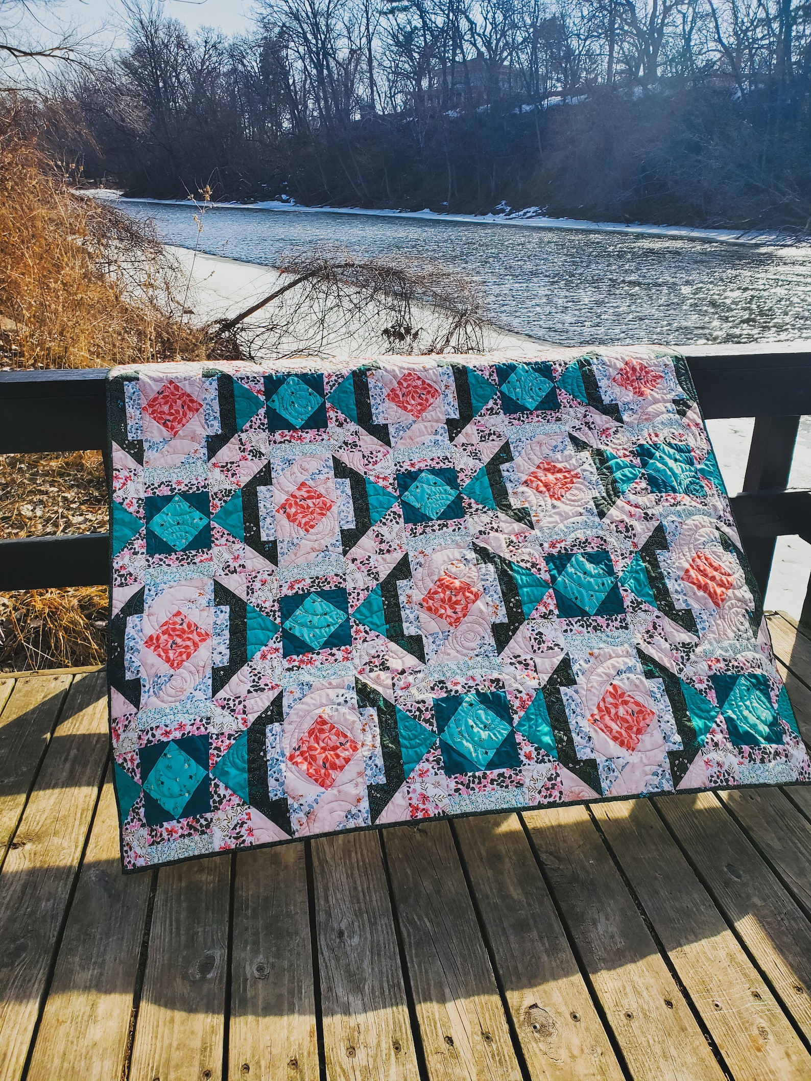 PDF Pattern - Twilight Quilt by Thai Charm Llc/instant Download/digital ...