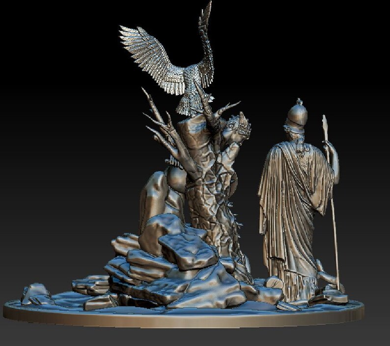 Ancient Greek Legend of Medusa the Gorgon Digital File STL is Ready for ...
