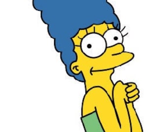 The Simpsons Marge | Etsy