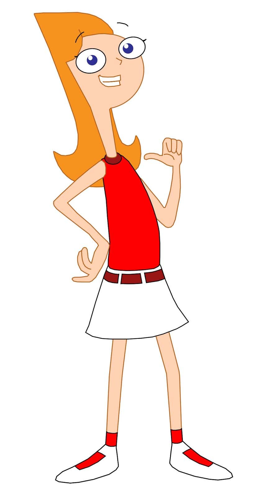 Candace Flynn From Phineas And Ferb Vinyl Die Cut Decal Etsy