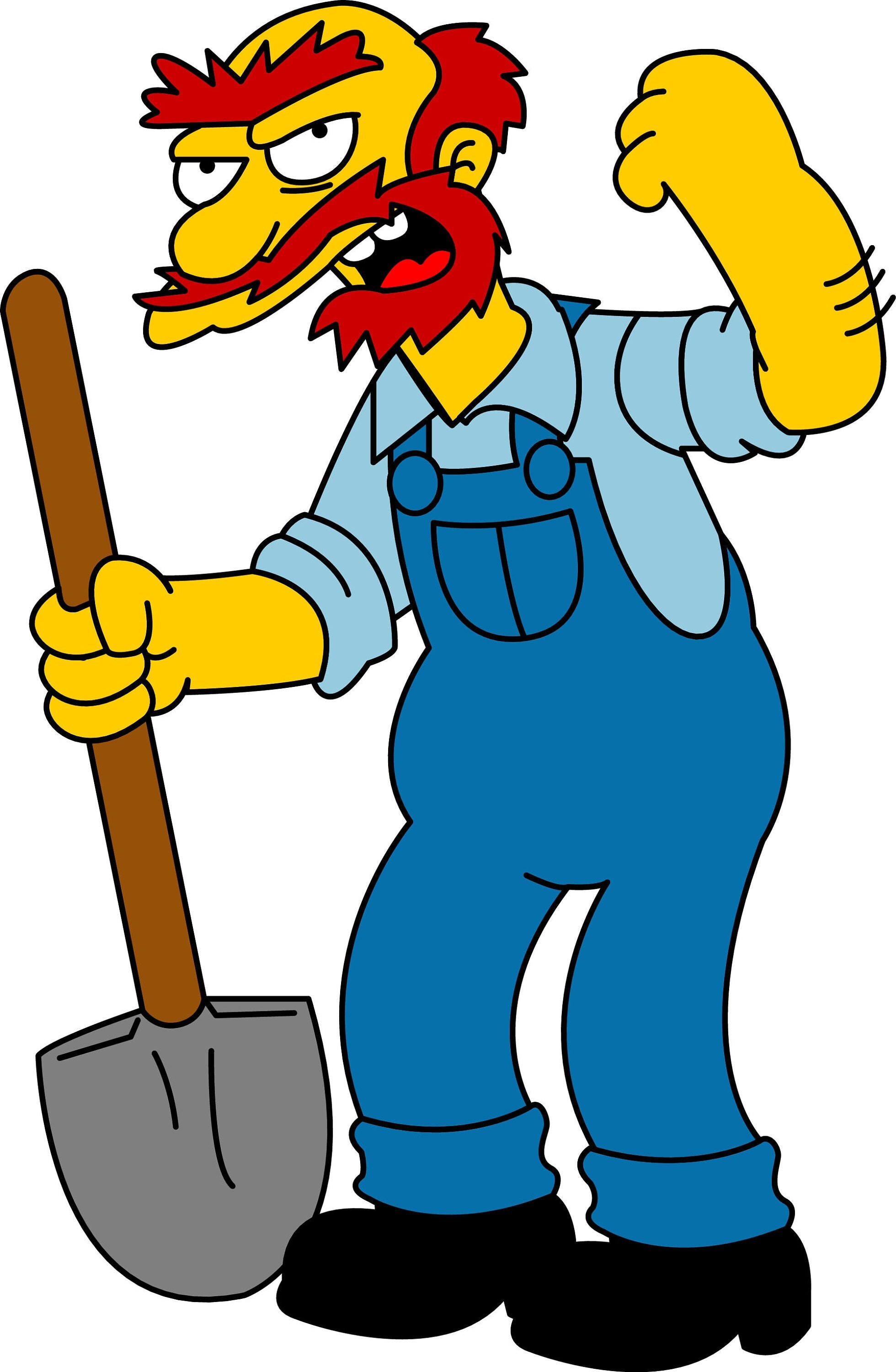 Groundskeeper Willie from The Simpsons Vinyl Die Cut Decal | Etsy
