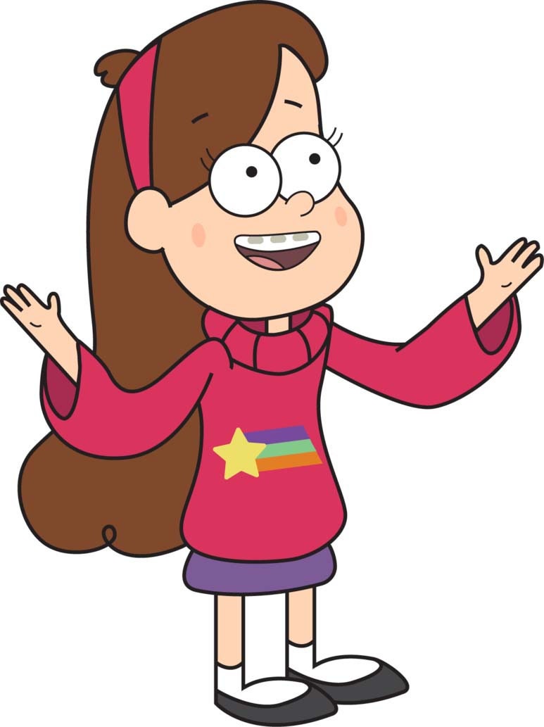 Mabel Pines from Gravity Falls Vinyl Die Cut Decal Sticker | Etsy