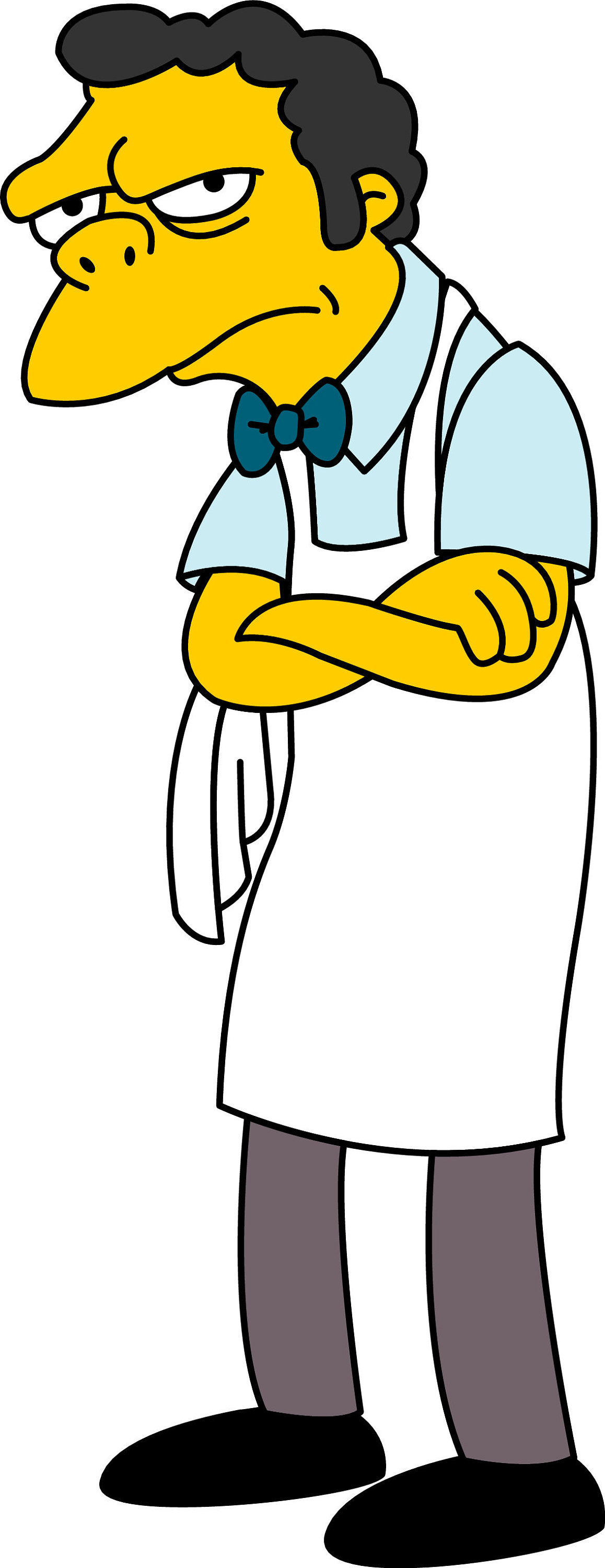 Moe Szyslak From the Simpsons Vinyl Die Cut Decal Sticker | Etsy