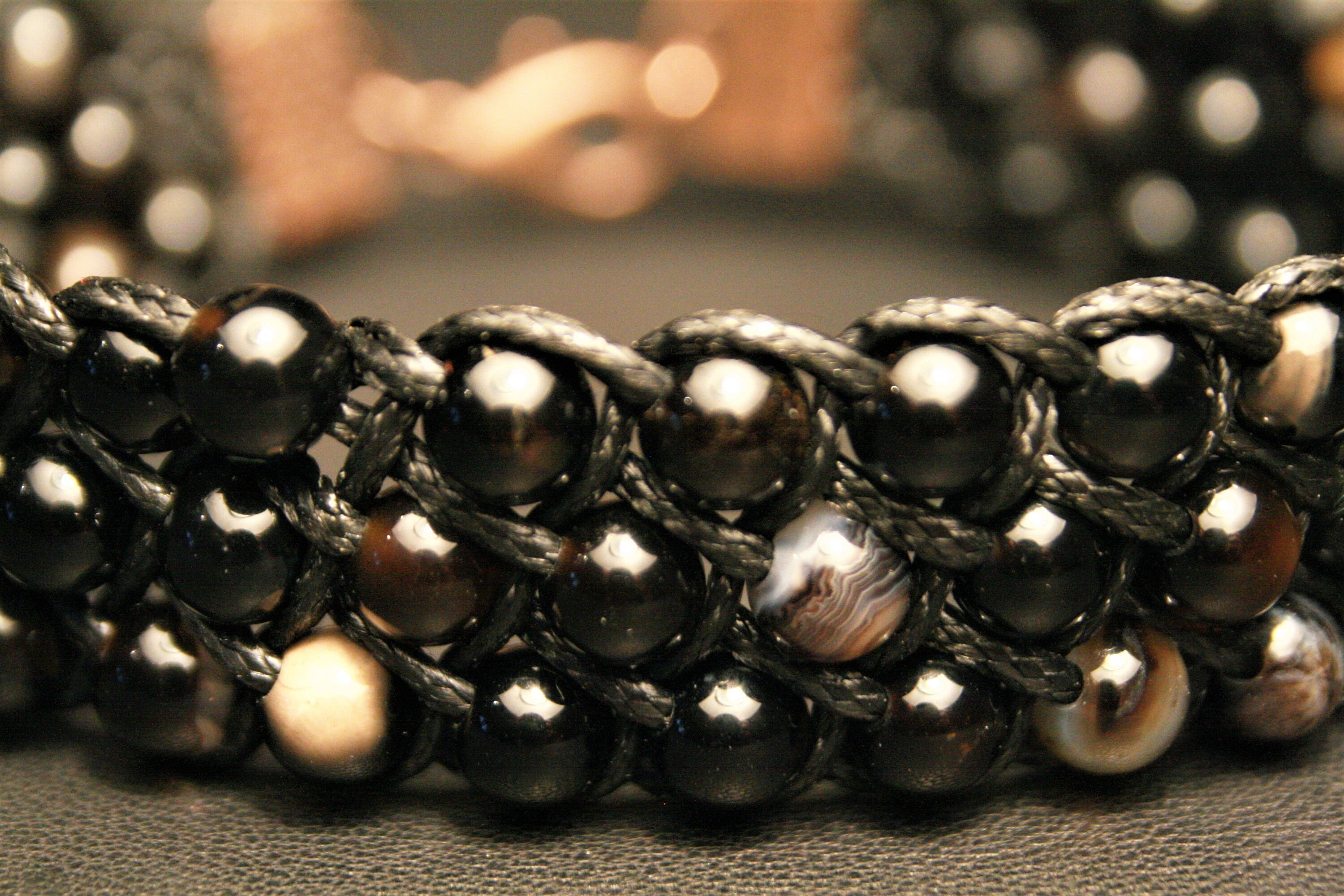 Men's Bracelet Women Bracelet Shambala With Natural Stone - Etsy