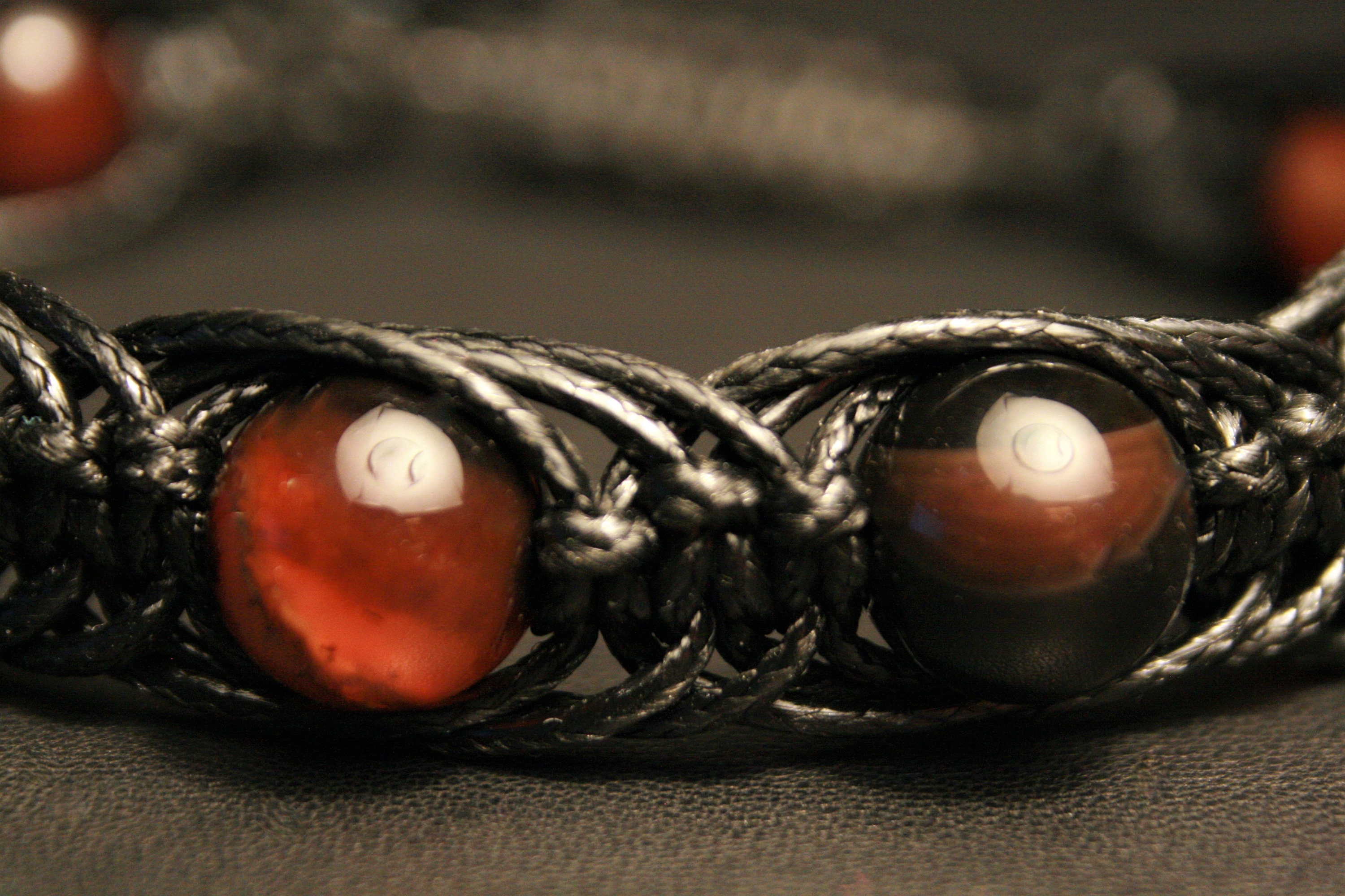 Fire Agate Bracelet Crackle Agate Shambala Bracelet Natural - Etsy