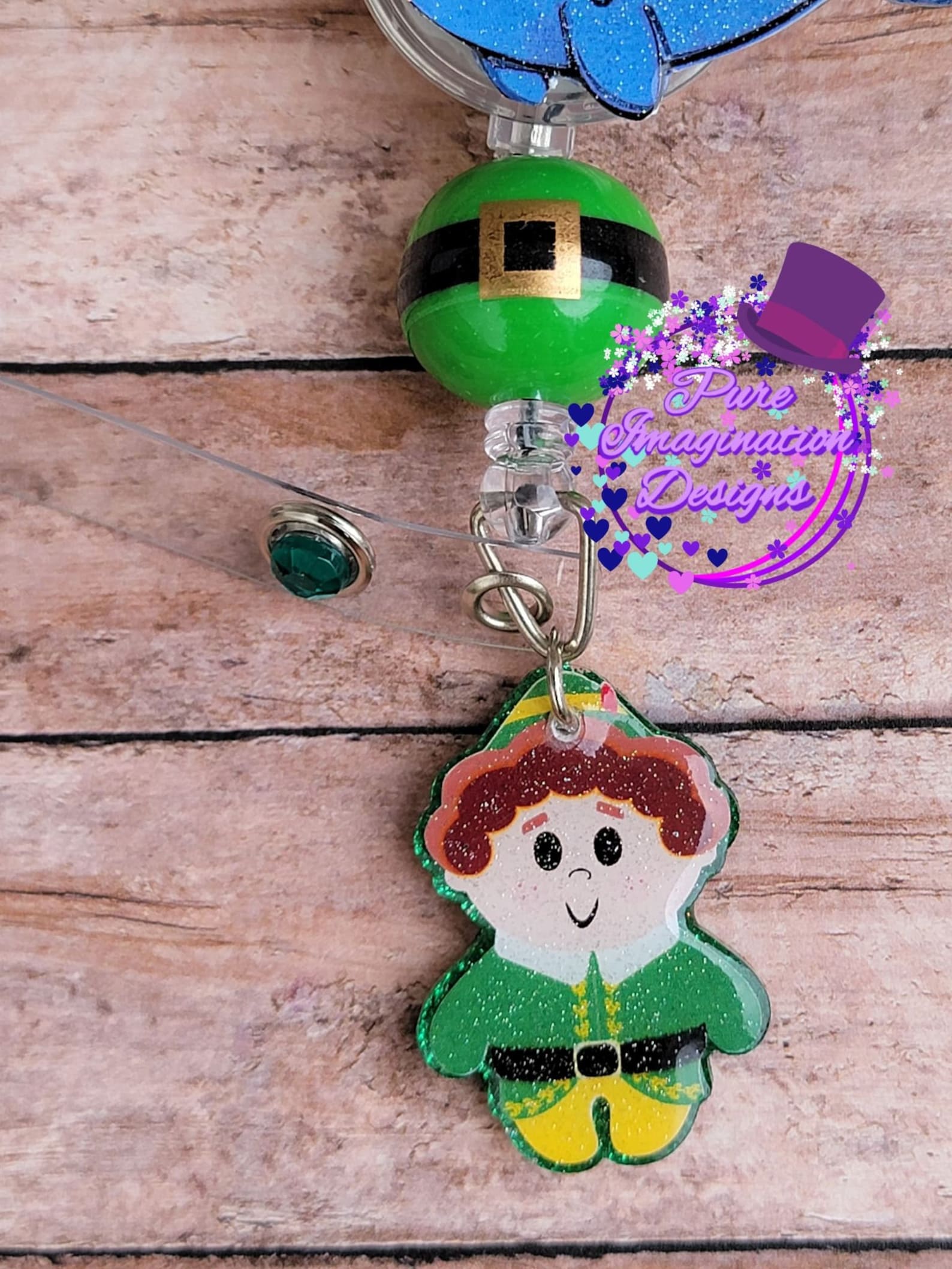 Buddy the Elf Christmas Badge Reel, Mr Narwhal Badge Reel, Nurse Badge ...