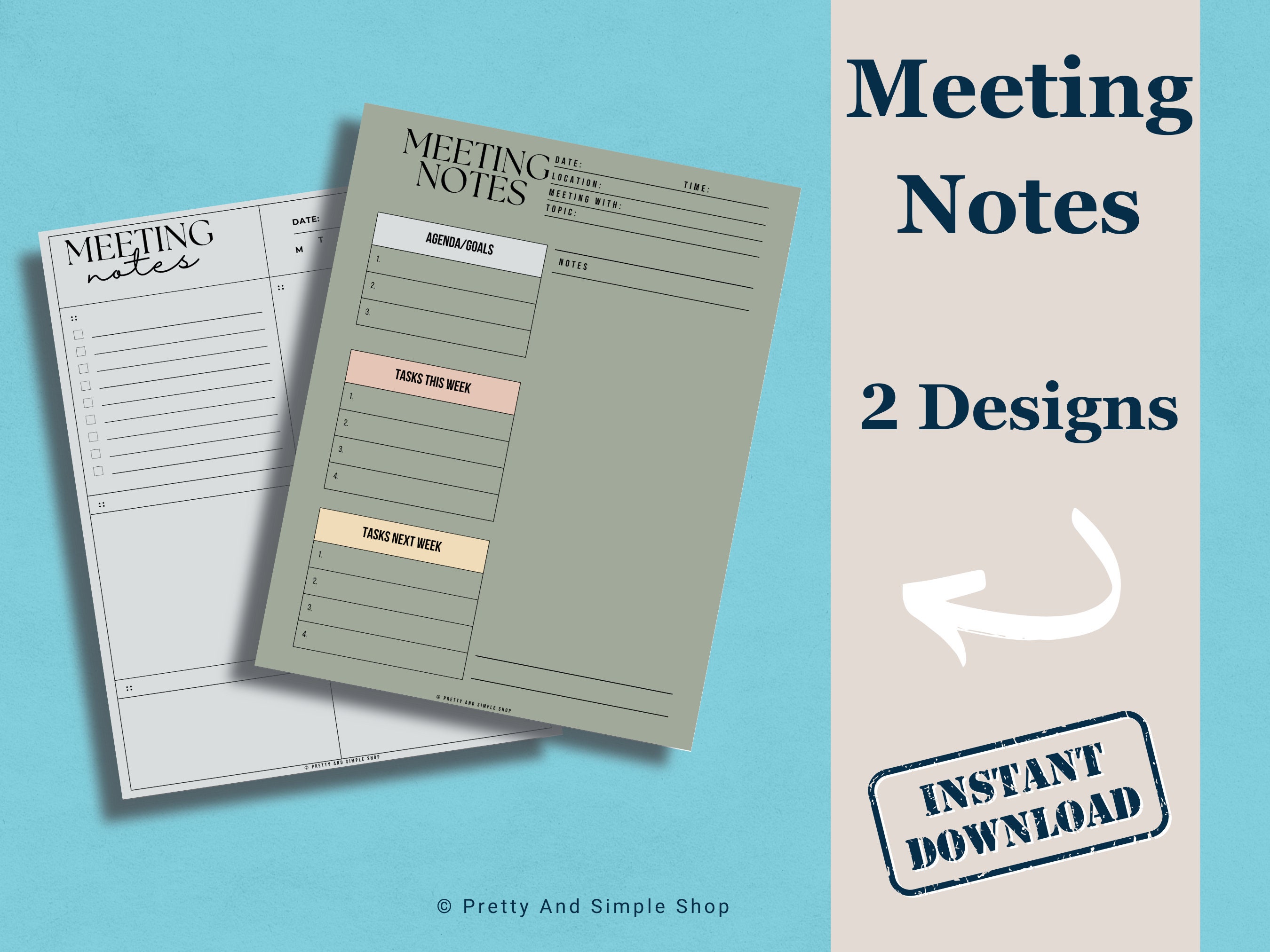 Onenote Meeting Templates for Work Professionals, Meeting Agenda ...