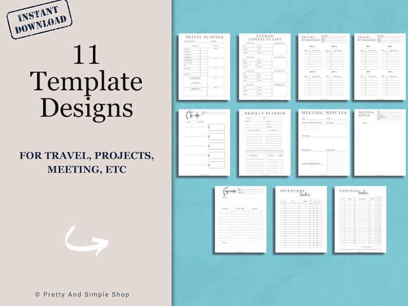Onenote Work Planner, Work Day Organizer Templates for Professionals ...