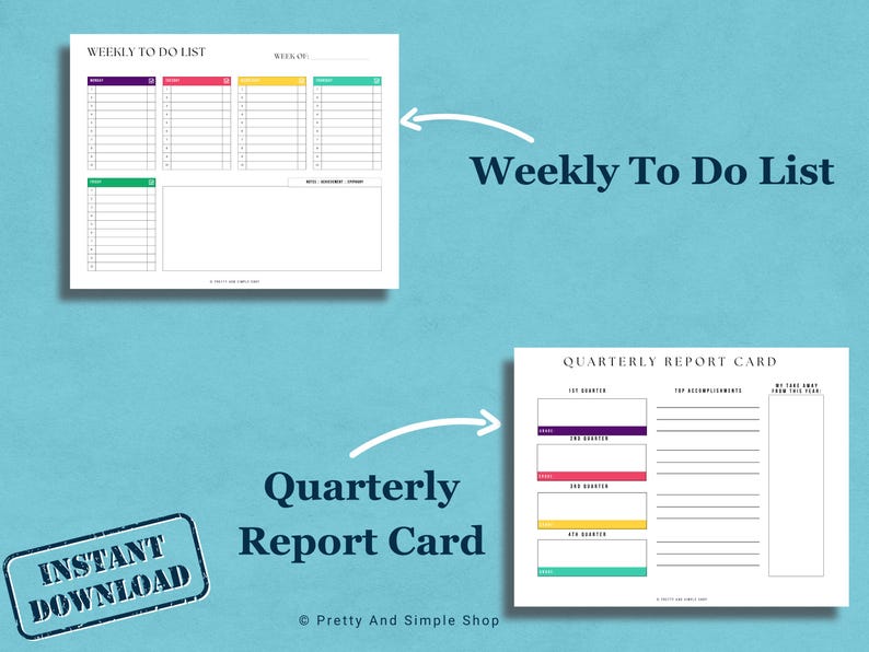 Pretty Onenote Weekly Planner Templates for Work Professionals, Weekly ...