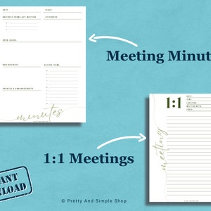 Onenote Meeting Templates for Work Professionals, Meeting Agenda ...