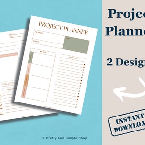 Boho Brown Onenote Project Management Templates for Work Professionals ...